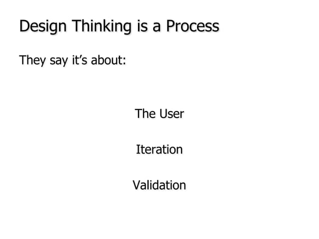 Design Thinking is Killing Creativity | PPTX
