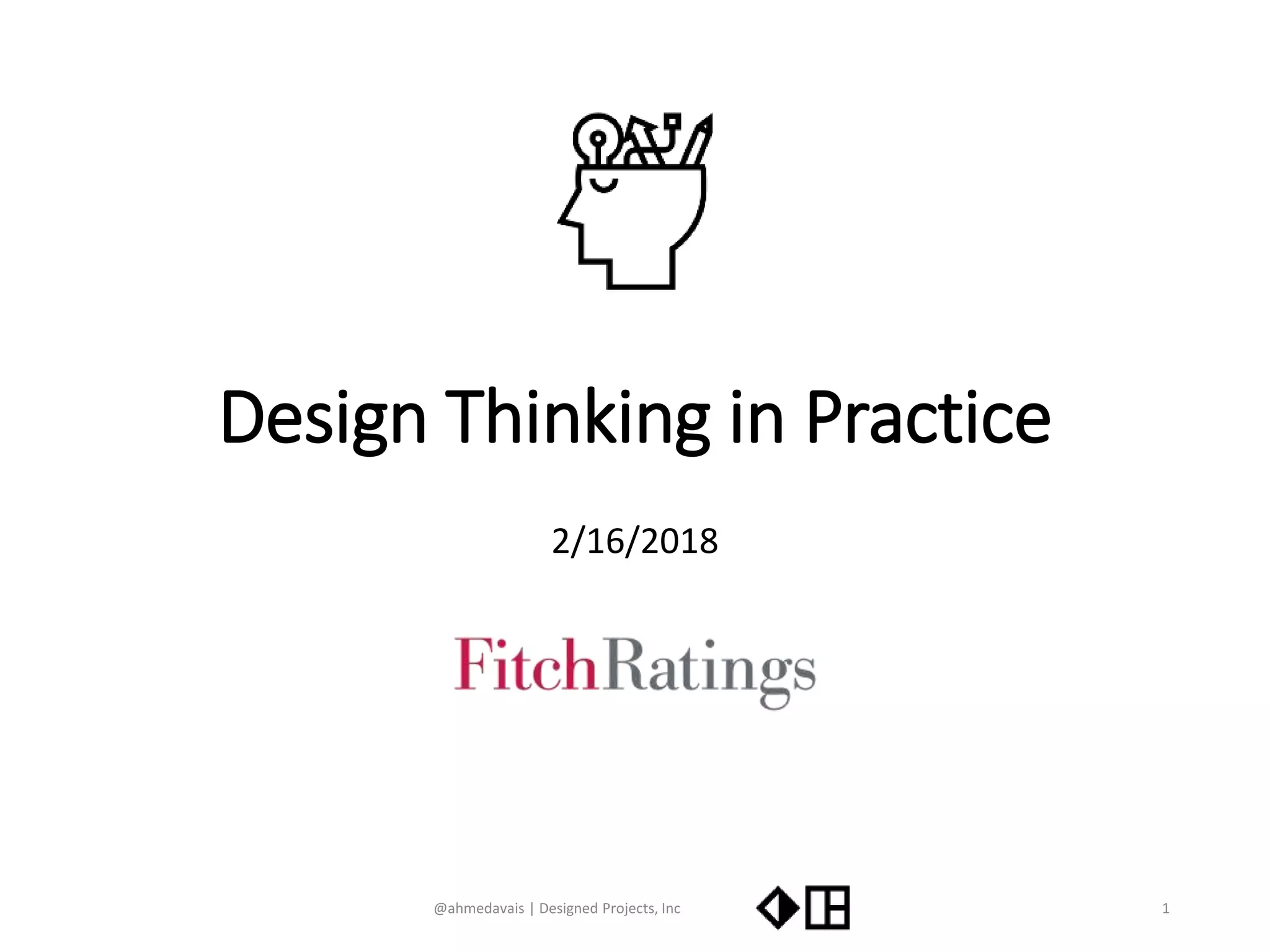 Design Thinking in Practice | PPTX
