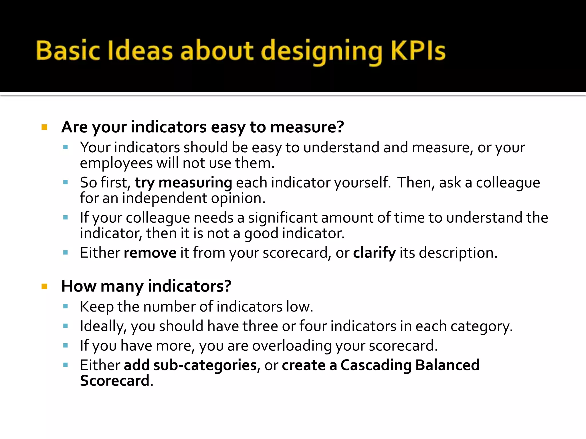 Design winning-kpis | PPTX | Business Administration | Business