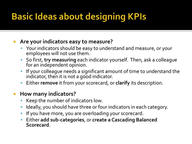Design winning-kpis | PPT