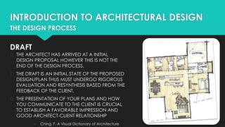 Introduction to Architectural Design 1 - Module 1B | PPTX