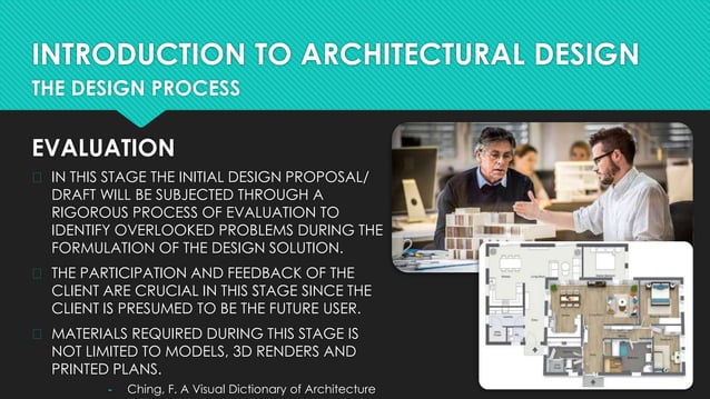 Introduction to Architectural Design 1 - Module 1B | PPTX