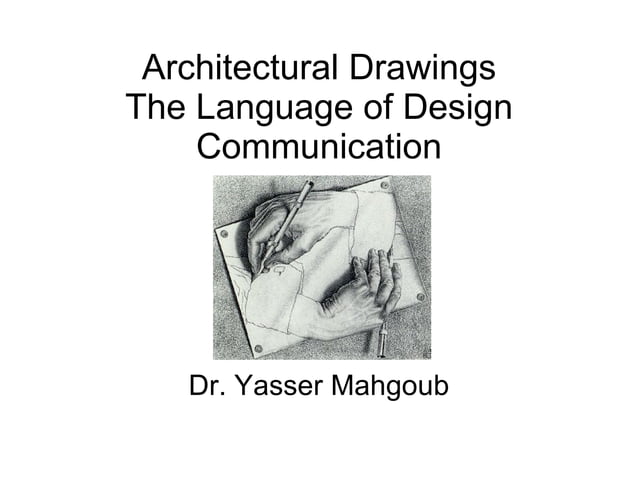 Architectural Design 1 Lectures by Dr. Yasser Mahgoub - Lecture 7 ...