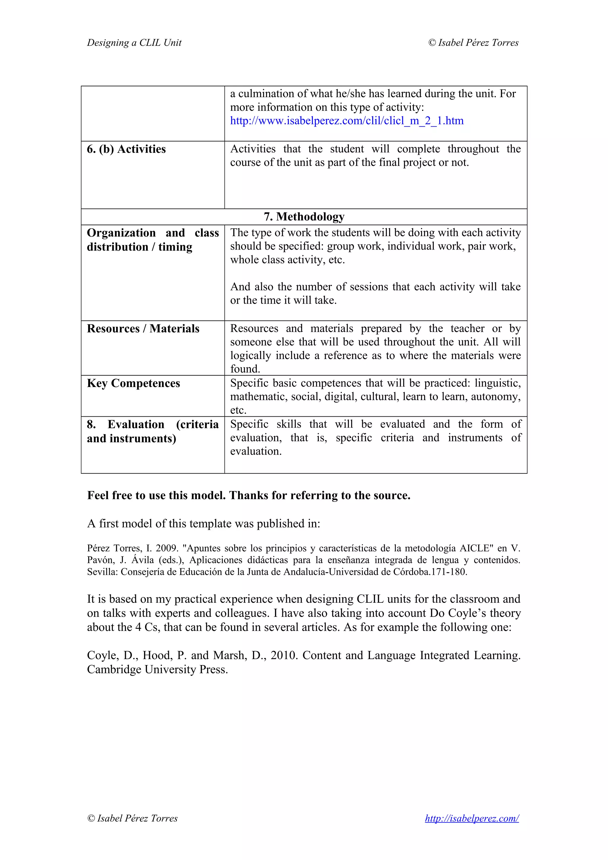 Design a clill unit | DOC