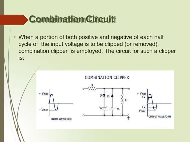 Design a clipper and clamping circuit & study the output wave shapes ...