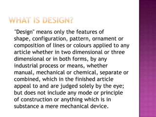 Design act 2000 | PPTX