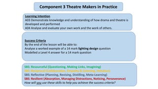 Design act two scene two costume | PPTX | Theater | Fine Art