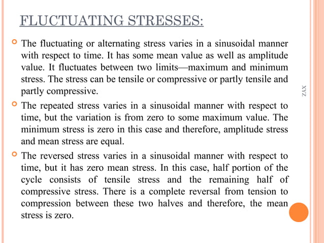 Design against fluctuating load procedure.ppt | Free Download