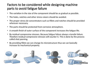 Design against Fluctuating Loading - machine design | PPT
