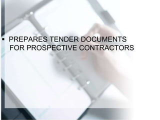 Design a house contract document stage | PPTX