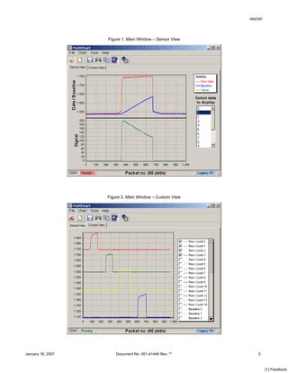 CapSense Data Viewing Tool - Design Aids | PDF