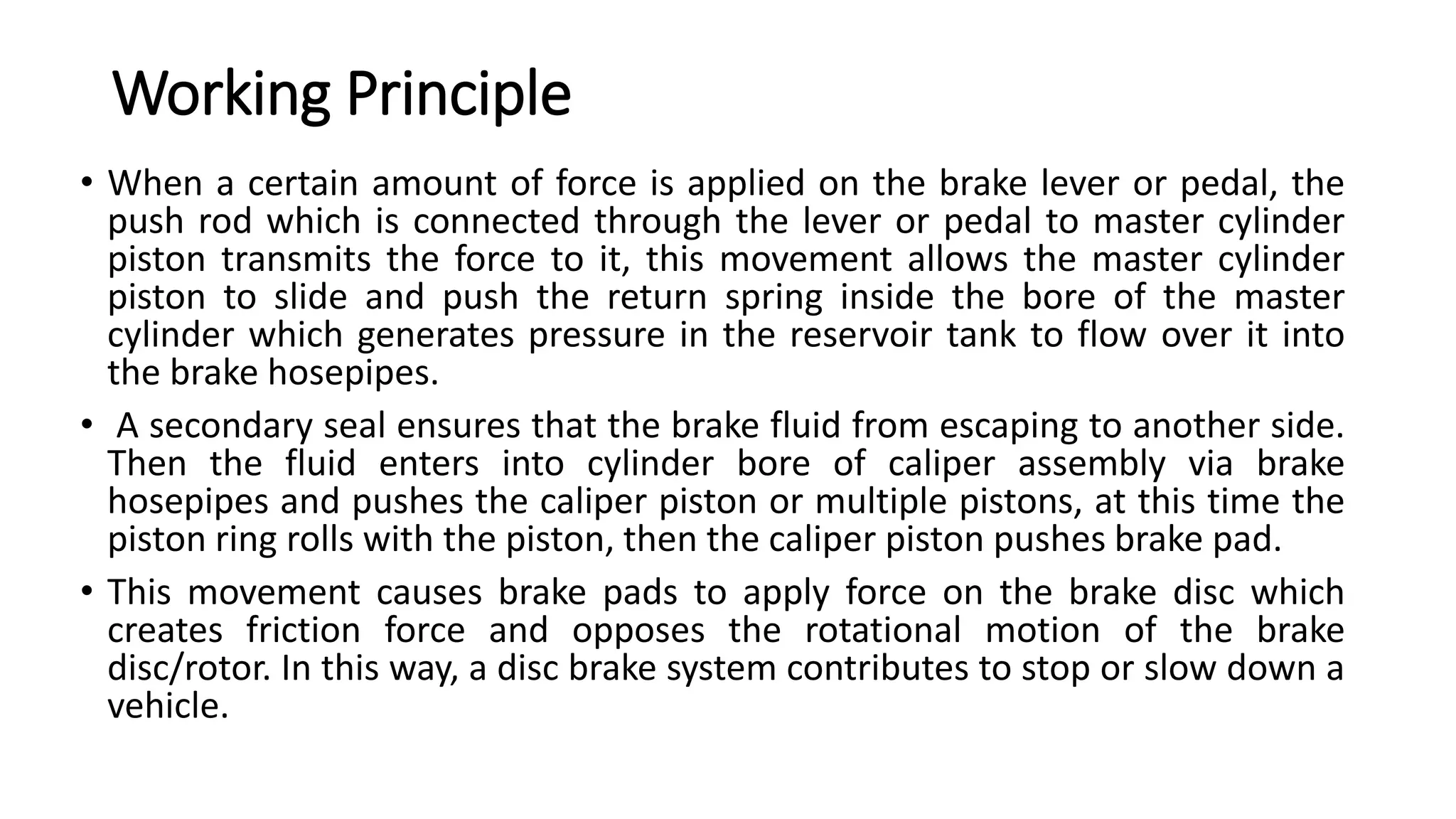 Design,analysis and optimization of disc brake | PPTX