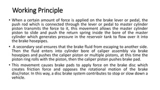 Design,analysis and optimization of disc brake | PPTX