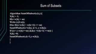 Design & Analysis of Algorithms Techniques | PPT | Free Download