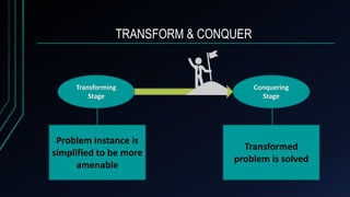 Design & Analysis of Algorithms Techniques | PPT