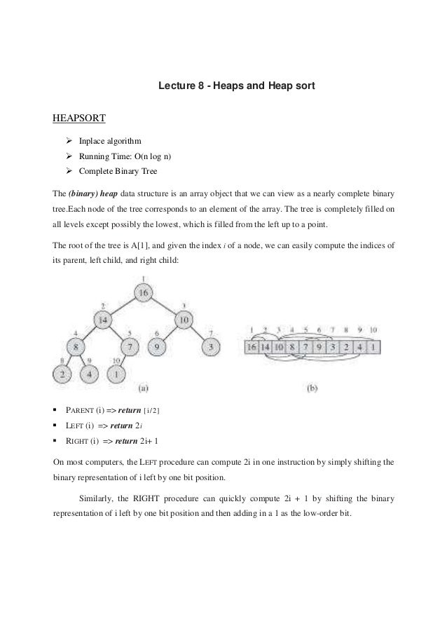 Design And Analysis Of Algorithms Lecture Notes
