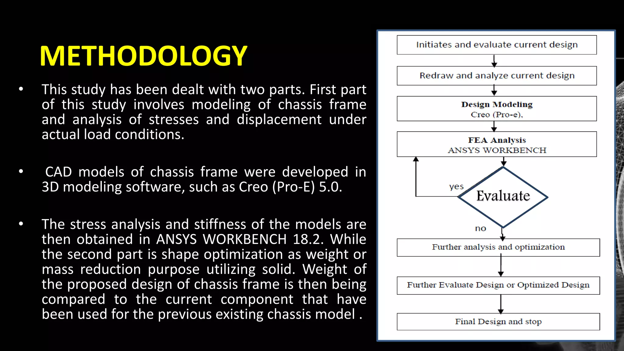 Design & analysis of automobile chassis | PPTX