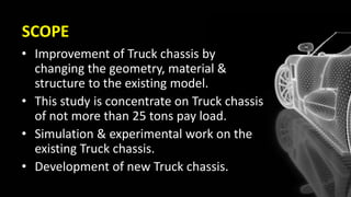 Design & analysis of automobile chassis | PPTX