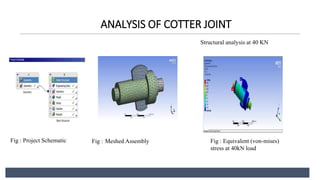 Design analysis of Cotter joint used in piston rod and crosshead a.pptx