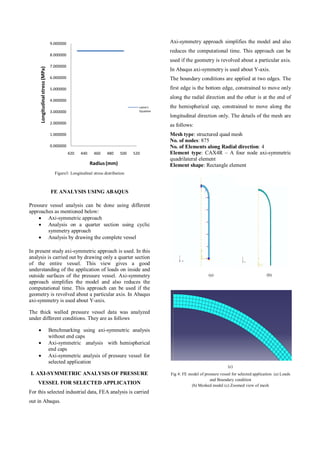 Design & analysis of thick pressure vessels 1 | PDF