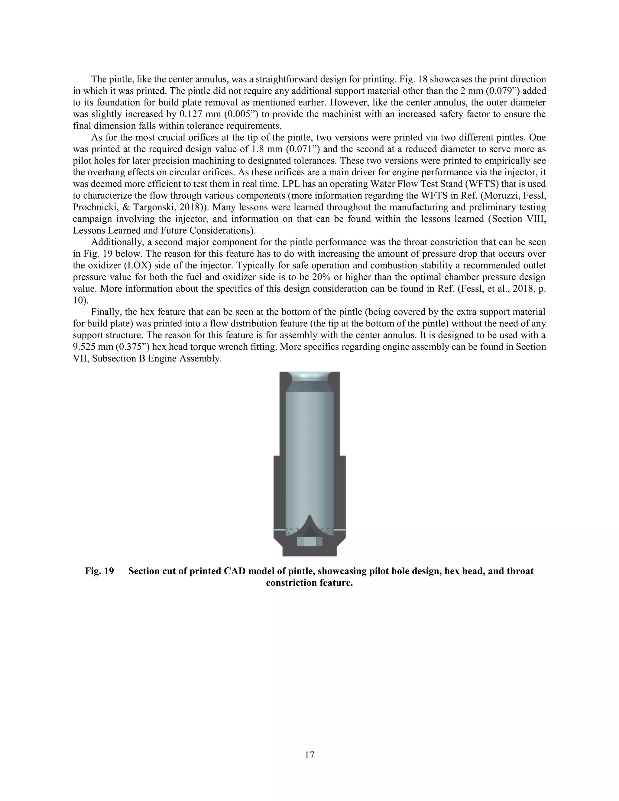 Design and Additive Manufacturing Considerations for Liquid Rocket ...