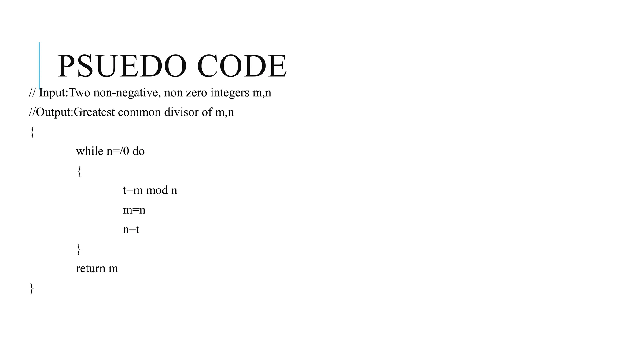 DESIGN AND ALGORITHM.pptx BCA BANGALORECITY UNIVERSITY | PPT