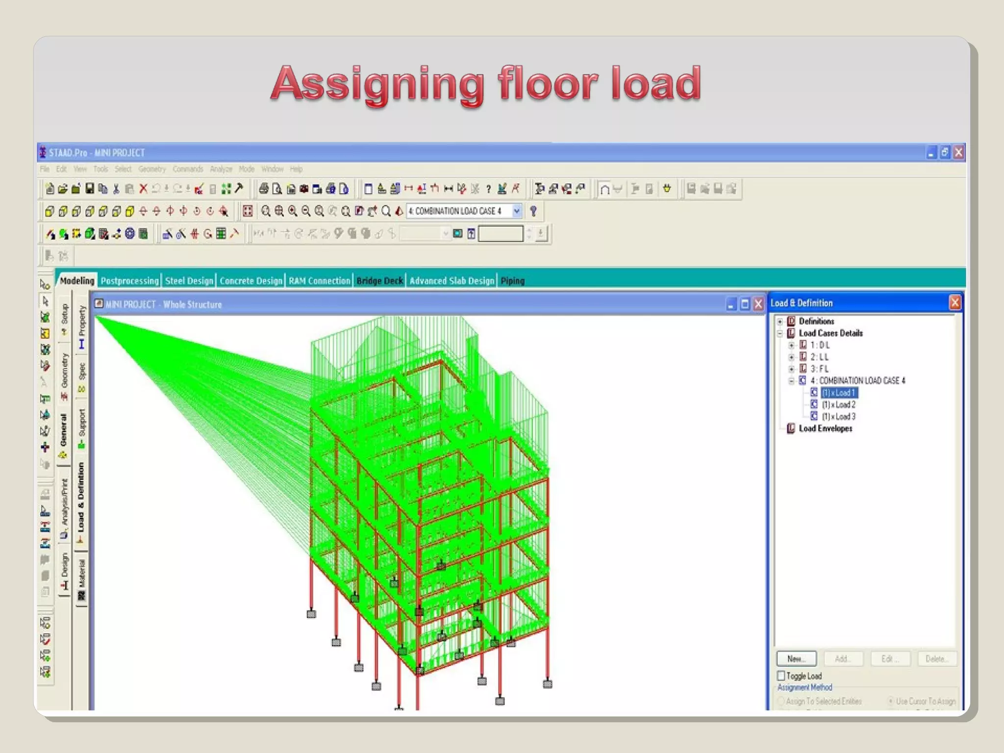 Design and analasys of a g+3 residential building using staad | PPT