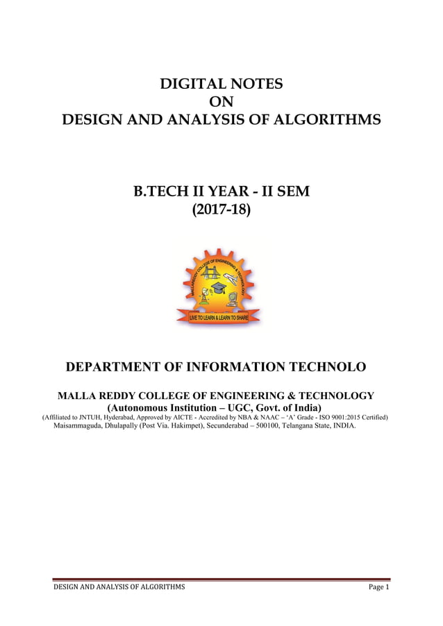 Design and Analysis Algorithms.pdf Design and Analysis Algorithms.pdf