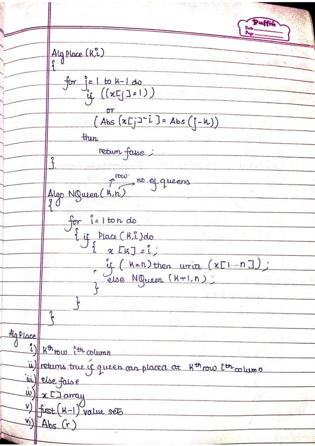 Design and Analysis of Algorithms Notes - Ronak Sumbaly | PDF