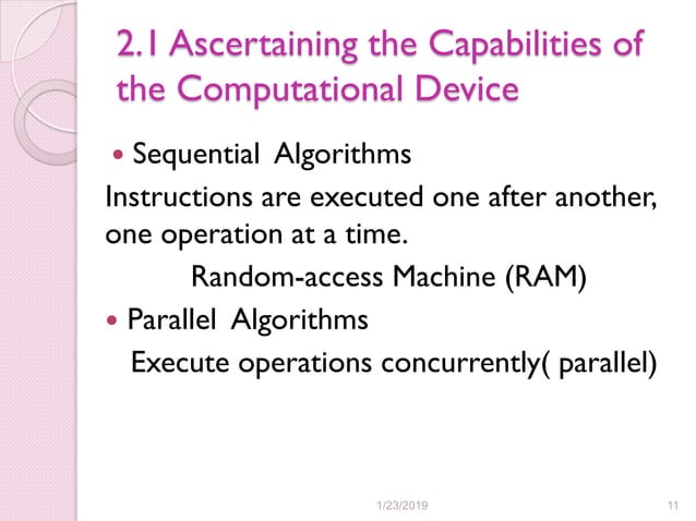 Design and analysis of algorithms | PDF | Programming Languages | Computing