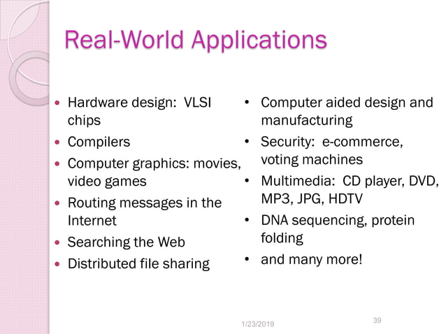 Design and analysis of algorithms | PDF | Programming Languages | Computing
