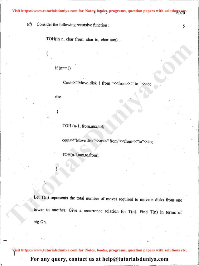 Design And Analysis Of Algorithms Question Paper 2015 2215