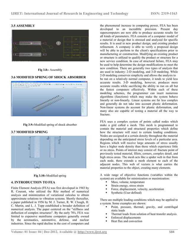 Design And Analysis Of A Shock Absorber Pdf