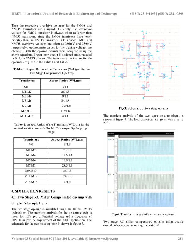 Design and analysis of a two stage miller compensated | PDF | Computer Networking | Computing