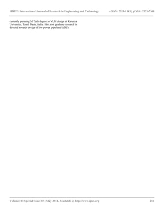 Design and analysis of a two stage miller compensated | PDF