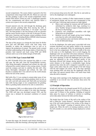 Design and analysis of ball mill inlet chute for roller press circuit ...
