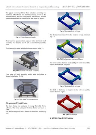 Design and analysis of ball mill inlet chute for roller press circuit ...