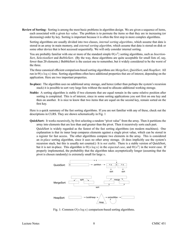 Design and analysis of computer algorithms | PDF