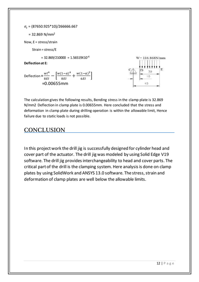 Design and analysis of drill jig | DOCX | Woodworking | Arts and Crafts
