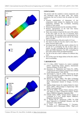 Design and analysis of drive shaft for heavy duty truck | PDF