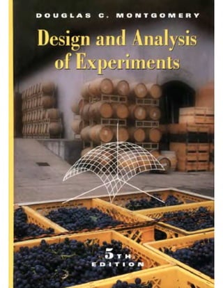 Design and Analysis of Experiments | PDF