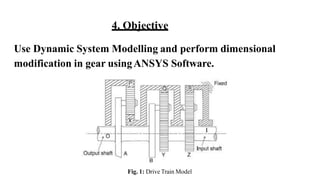 DESIGN AND ANALYSIS OF GEAR TRAIN...pptx