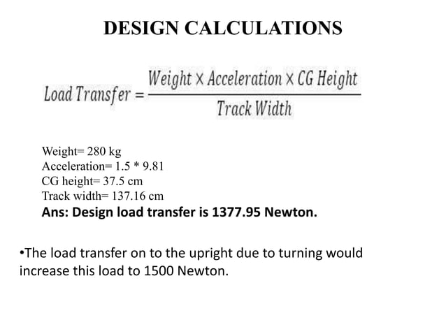 Design and analysis of knuckle and hub of FSAE race car | PPTX ...