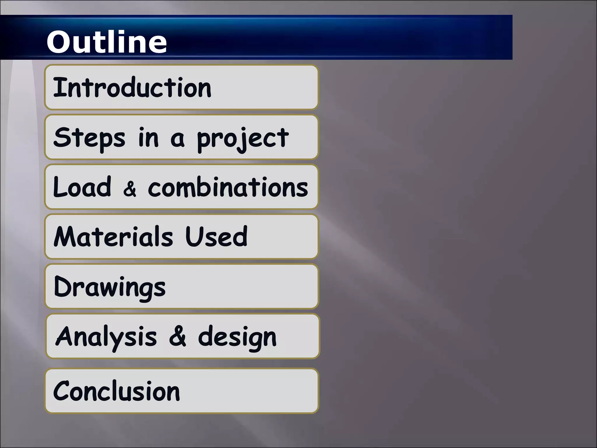 Design and analysis of RC structures with flat slab | PPT