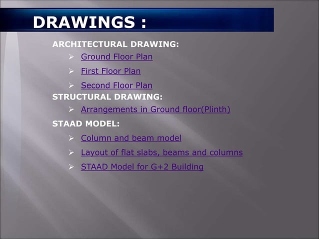 Design and analysis of RC structures with flat slab | PPT | Civil Engineering Industry | Industries