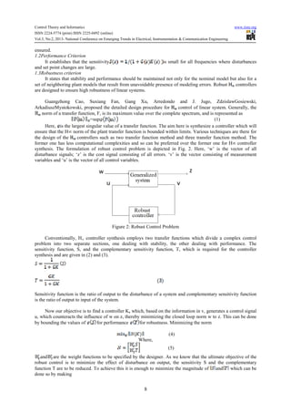 Design and analysis of robust h infinity controller | PDF