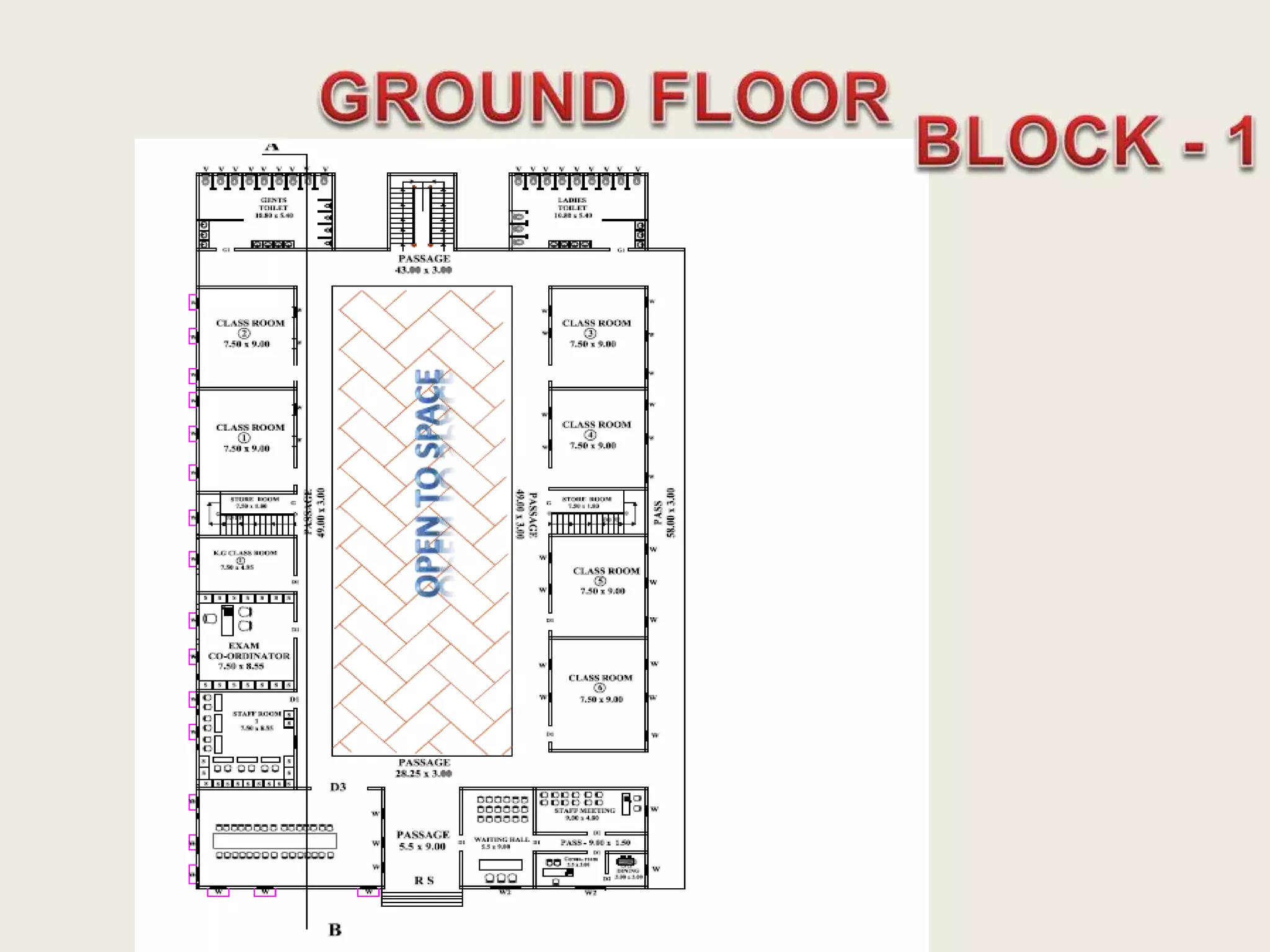 Design and analysis of school building | PPTX
