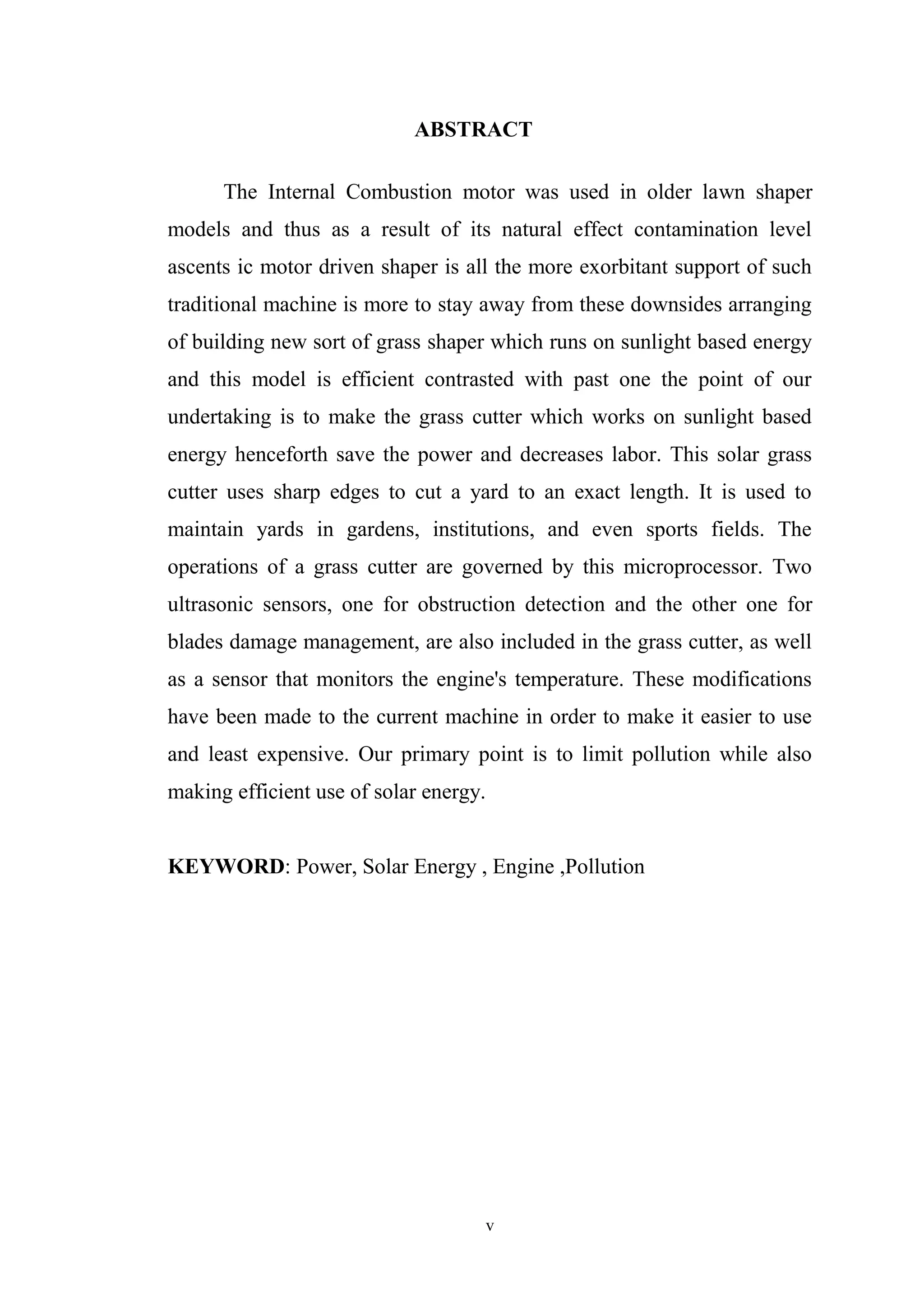 Design and analysis of solar grass cutter.pdf