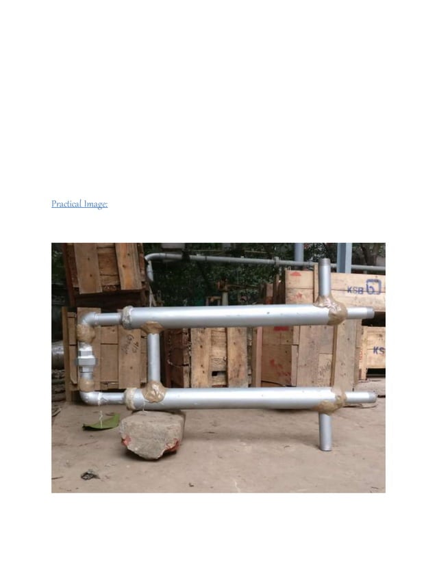 DESIGN AND BUILD A DOUBLE TUBE HEAT EXCHANGE | PDF