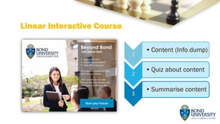 Design and build interactive scenarios that engage learners | PPT